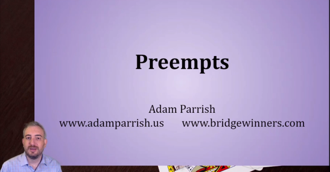 Courses - Adam Parrish Bridge